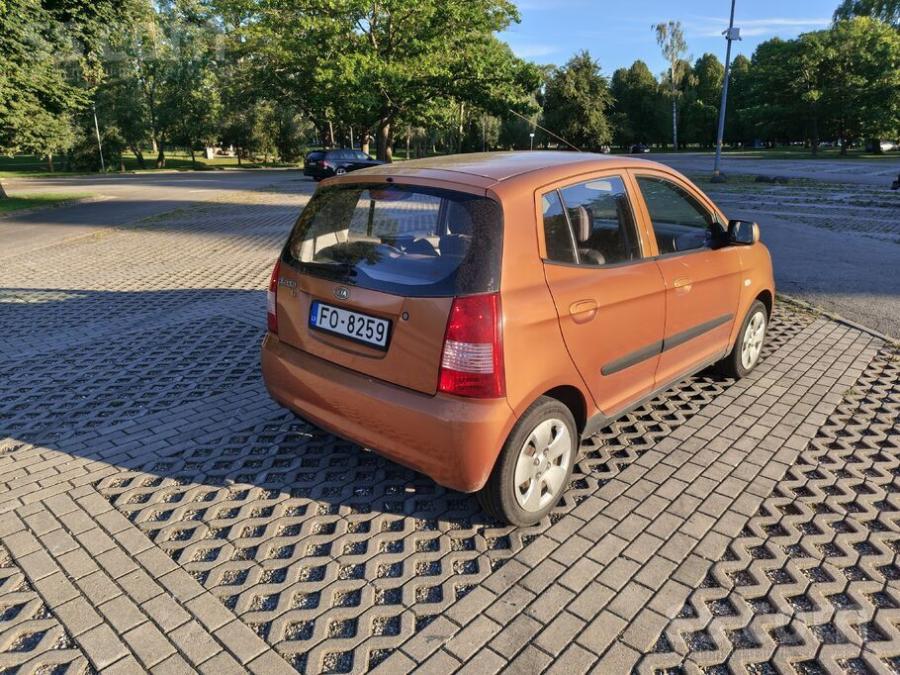 Oranžs Kia Picanto 2005 Ventspils, ar dzinēja tilpumu 1.00 L un nobraukumu 110 tūkst. km par 1000 €, foto 4 vietnē AUTOMOTO.COM.LV