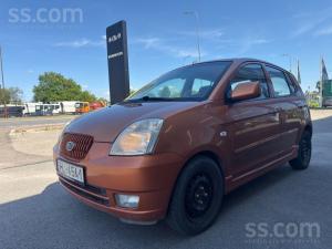 Orange Kia Picanto 2006 in Jelgava, with an engine capacity of 1.00 L and mileage of 135 thousand km for 1900 €, photo  on AUTOMOTO.COM.LV
