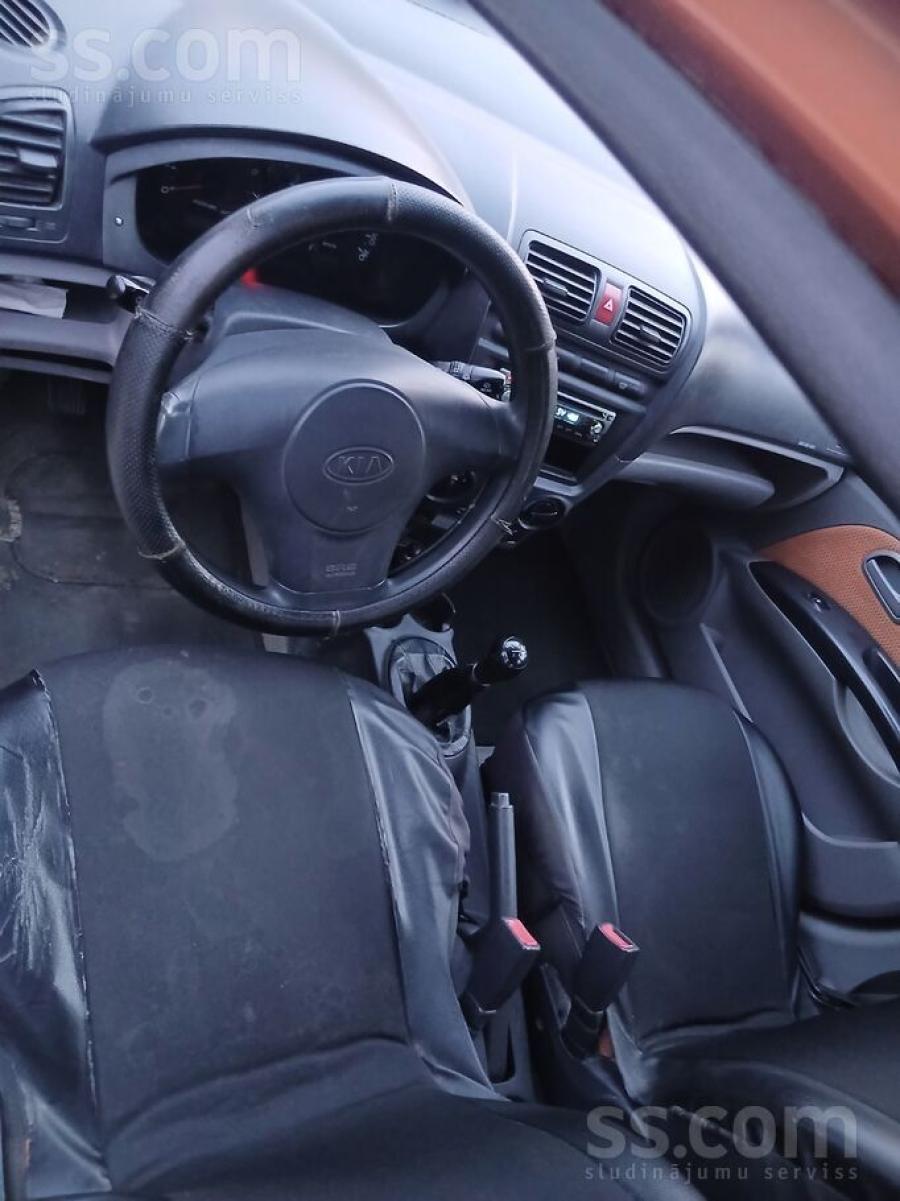 Oranžs Kia Picanto 2007 Dobele, ar dzinēja tilpumu 1.10 L un nobraukumu 146 tūkst. km par 900 €, foto 5 vietnē AUTOMOTO.COM.LV