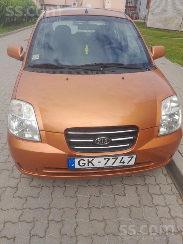 Oranžs Kia Picanto 2007 Dobele, ar dzinēja tilpumu 1.10 L un nobraukumu 138 tūkst. km par 700 €, foto 1 vietnē AUTOMOTO.COM.LV