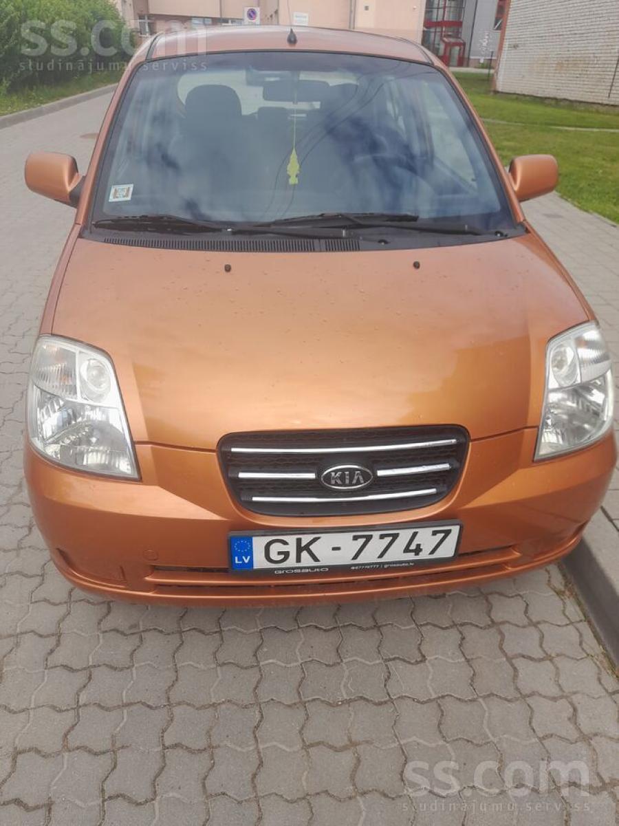 Oranžs Kia Picanto 2007 Dobele, ar dzinēja tilpumu 1.10 L un nobraukumu 138 tūkst. km par 700 €, foto 1 vietnē AUTOMOTO.COM.LV