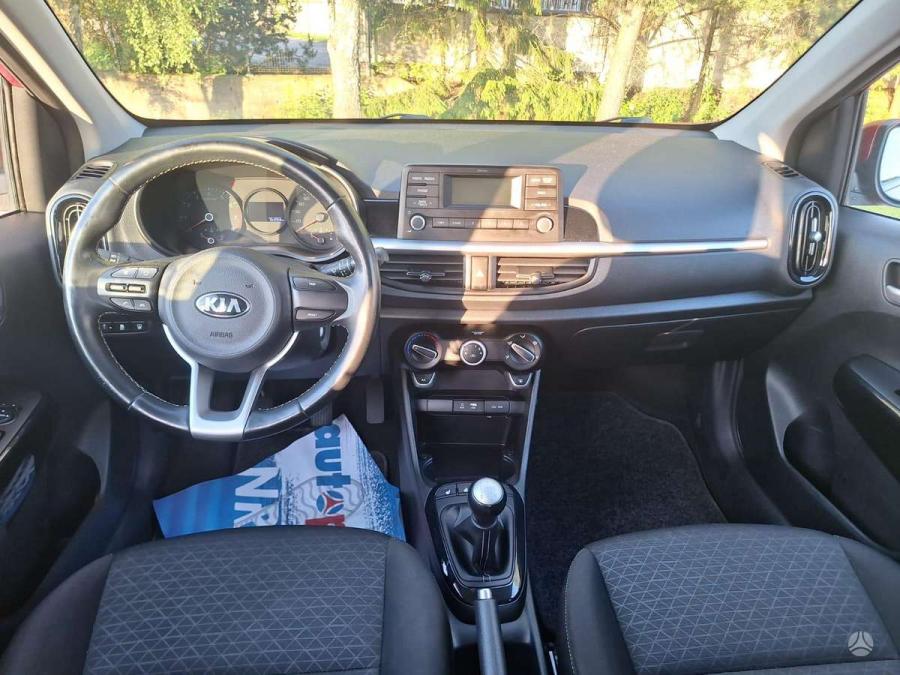 Oranžs Kia Picanto 2018 Kauņa, ar dzinēja tilpumu 1.25 L un nobraukumu 77 tūkst. km par 6450 €, foto 11 vietnē AUTOMOTO.COM.LV