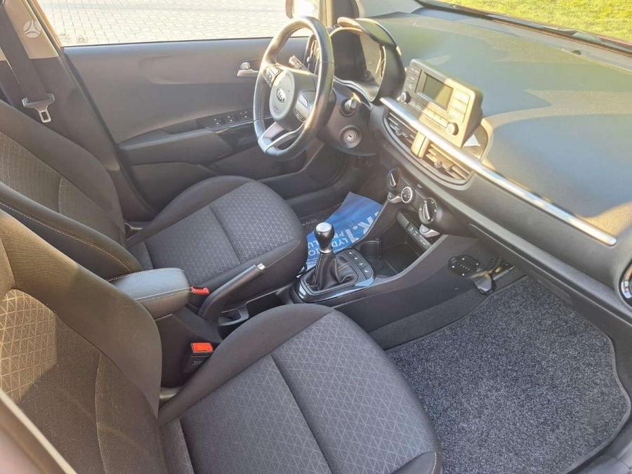 Oranžs Kia Picanto 2018 Kauņa, ar dzinēja tilpumu 1.25 L un nobraukumu 77 tūkst. km par 6450 €, foto 13 vietnē AUTOMOTO.COM.LV