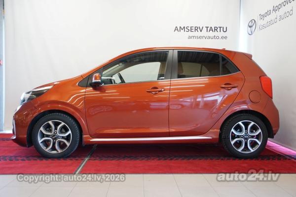Orange Kia Picanto 2020 in Tartu, with an engine capacity of 1.20 L and mileage of 102 thousand km for 9890 €, photo 3 on AUTOMOTO.COM.LV