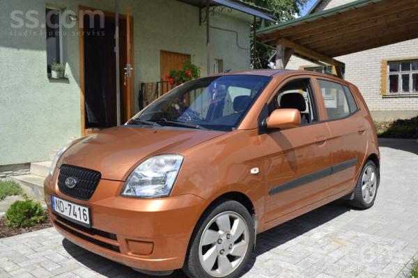 Oranžs Kia Picanto 2007 Krāslava, ar dzinēja tilpumu 1.10 L un nobraukumu 200 tūkst. km par 1300 €, foto 3 vietnē AUTOMOTO.COM.LV