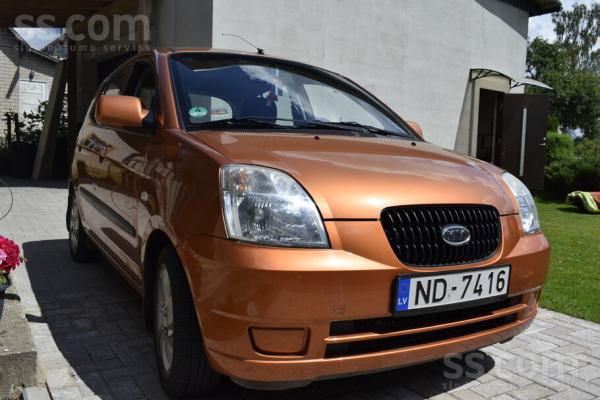 Oranžs Kia Picanto 2007 Krāslava, ar dzinēja tilpumu 1.10 L un nobraukumu 200 tūkst. km par 1300 €, foto 6 vietnē AUTOMOTO.COM.LV