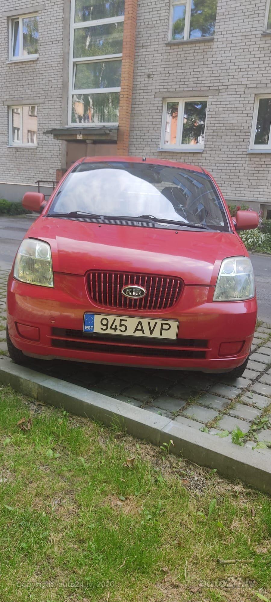 Red Kia Picanto 2005 in Tallinn, with an engine capacity of 1.10 L and mileage of 109 thousand km for 1999 €, photo 1 on AUTOMOTO.COM.LV