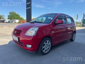 Sarkans Kia Picanto 2005 Jelgava, ar dzinēja tilpumu 1.00 L un nobraukumu 154 tūkst. km par 1900 €, foto  vietnē AUTOMOTO.COM.LV