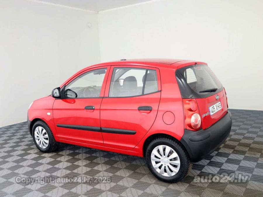 Sarkans Kia Picanto 2008 Tallina, ar dzinēja tilpumu 1.10 L un nobraukumu 189 tūkst. km par 1499 €, foto 4 vietnē AUTOMOTO.COM.LV
