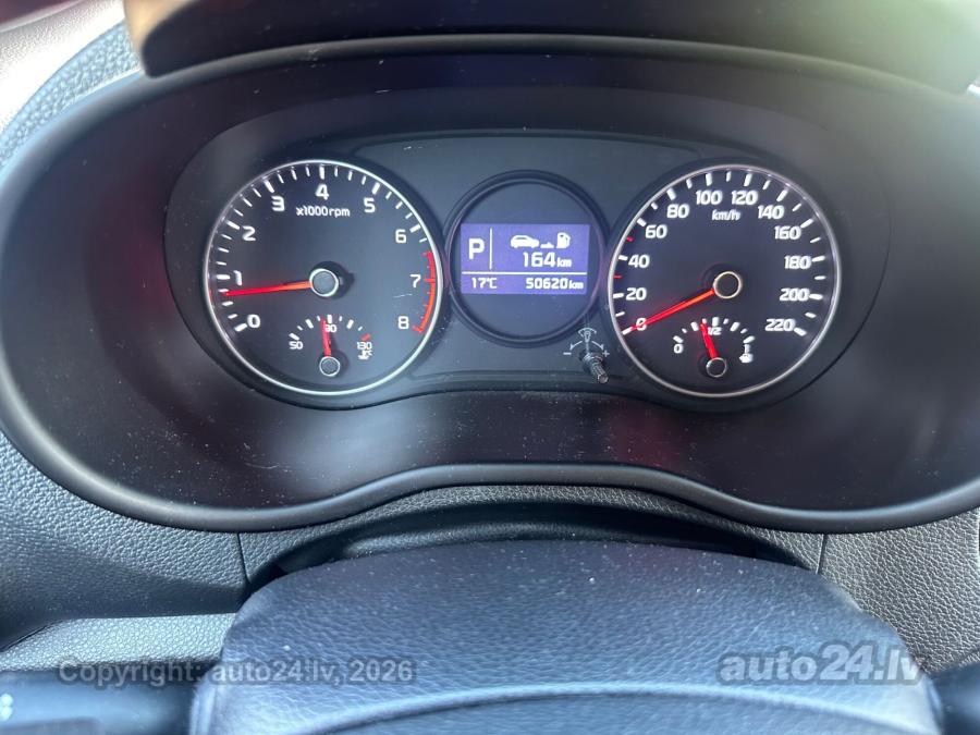 Red Kia Picanto 2019 in Tallinn, with an engine capacity of 1.20 L and mileage of 51 thousand km for 10500 €, photo 19 on AUTOMOTO.COM.LV