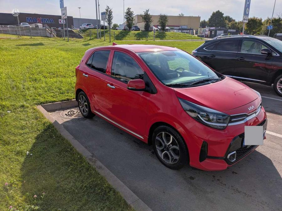 Red Kia Picanto 2022 in Vilnius, with an engine capacity of 1.20 L and mileage of 31 thousand km for 14300 €, photo 3 on AUTOMOTO.COM.LV