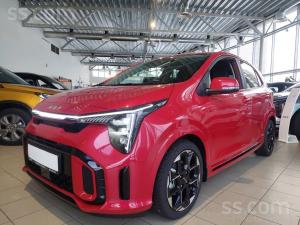 Sarkans Kia Picanto 2026 Daugavpils, ar dzinēja tilpumu 1.20 L un nobraukumu 10 tūkst. km par 19790 €, foto  vietnē AUTOMOTO.COM.LV