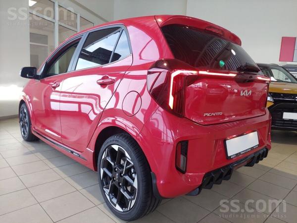 Red Kia Picanto 2026 in Daugavpils, with an engine capacity of 1.20 L and mileage of 10 thousand km for 19790 €, photo 6 on AUTOMOTO.COM.LV