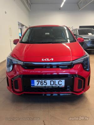 Red Kia Picanto 2026 in Kuressaare, with an engine capacity of 1.20 L and mileage of 7 thousand km for 17990 €, photo 7 on AUTOMOTO.COM.LV