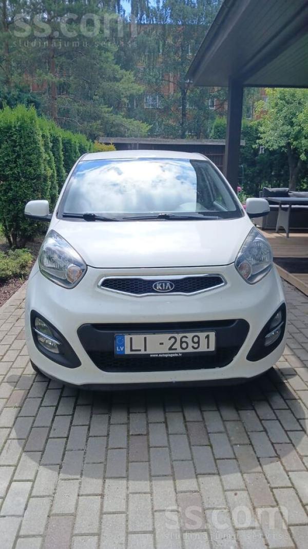 Balts Kia Picanto 2014 Jelgava, ar dzinēja tilpumu 1.20 L un nobraukumu 48 tūkst. km par 5700 €, foto 2 vietnē AUTOMOTO.COM.LV