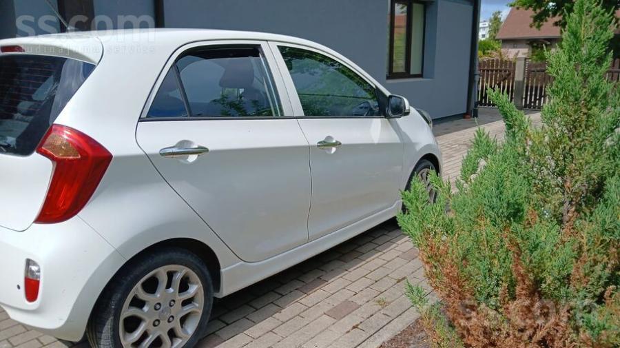 Белый Киа Пиканто 2014 в Елгава, объемом двигателя 1.20 л и пробегом 48 тыс. км за 5700 €, фото 6 на AUTOMOTO.COM.LV