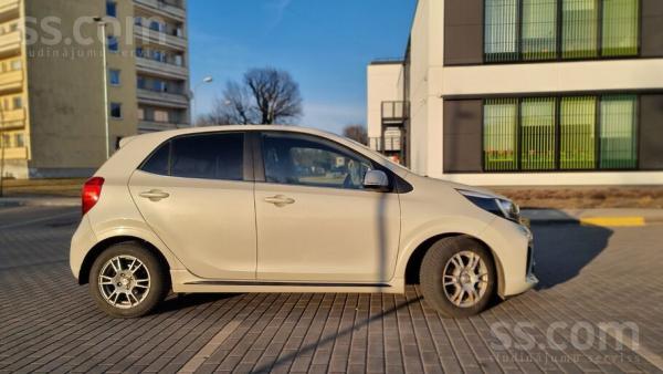 White Kia Picanto 2017 in Riga, with an engine capacity of 1.20 L and mileage of 109 thousand km for 8000 €, photo 3 on AUTOMOTO.COM.LV