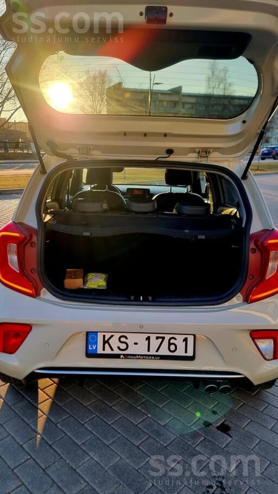 Balts Kia Picanto 2017 Rīga, ar dzinēja tilpumu 1.20 L un nobraukumu 109 tūkst. km par 8000 €, foto 6 vietnē AUTOMOTO.COM.LV