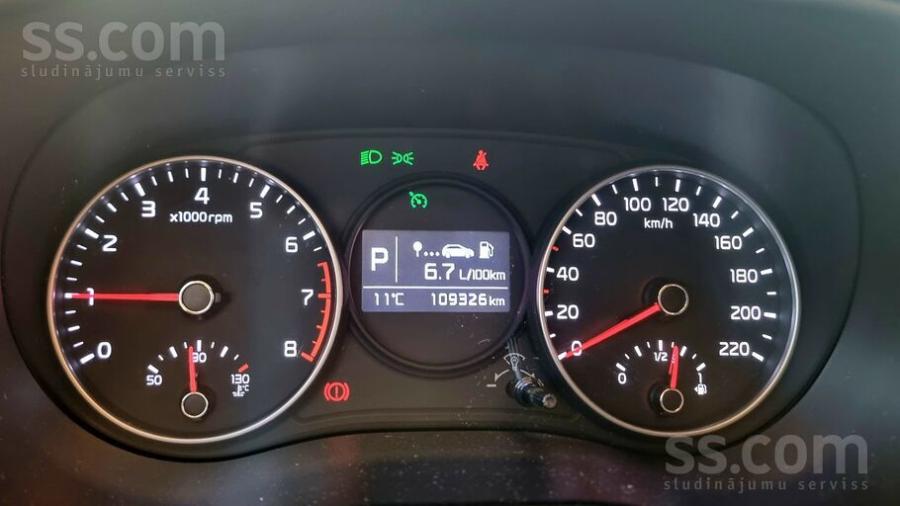 Balts Kia Picanto 2017 Rīga, ar dzinēja tilpumu 1.20 L un nobraukumu 109 tūkst. km par 8000 €, foto 15 vietnē AUTOMOTO.COM.LV