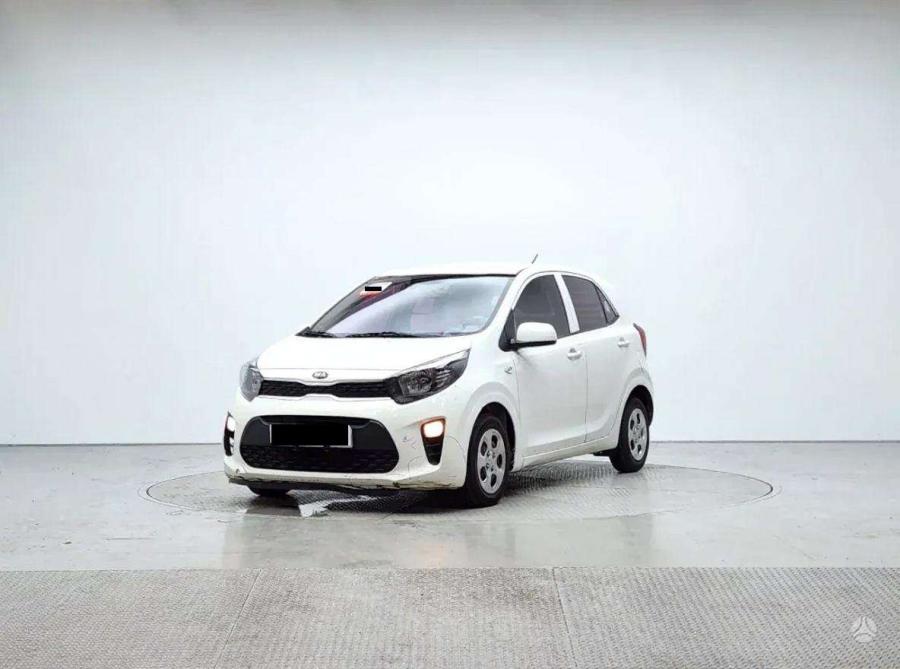 White Kia Picanto 2020 in Vilnius, with an engine capacity of 1.25 L and mileage of 149 thousand km for 6999 €, photo 1 on AUTOMOTO.COM.LV