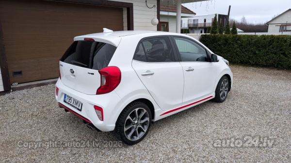 White Kia Picanto 2020 in Tallinn, with an engine capacity of 1.20 L and mileage of 53 thousand km for 10990 €, photo 2 on AUTOMOTO.COM.LV