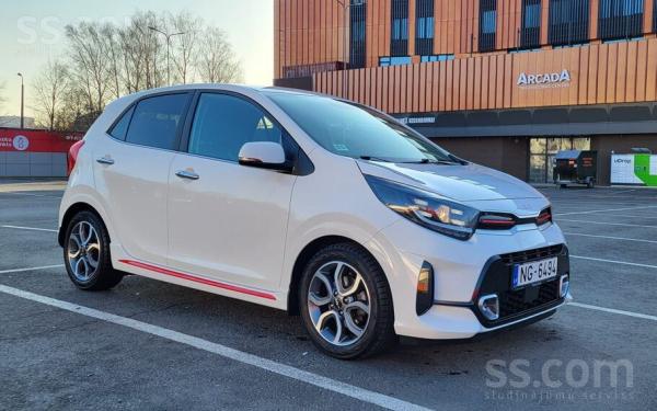 Balts Kia Picanto 2022 Rīga, ar dzinēja tilpumu 1.20 L un nobraukumu 12 tūkst. km par 14000 €, foto 1 vietnē AUTOMOTO.COM.LV