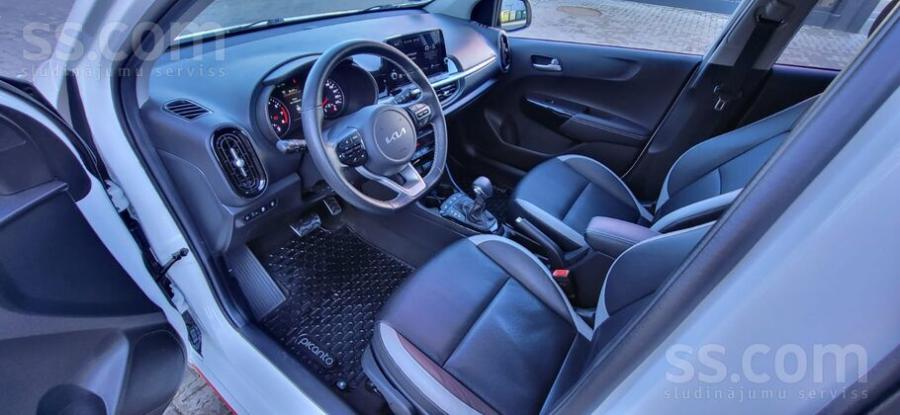 Balts Kia Picanto 2022 Rīga, ar dzinēja tilpumu 1.20 L un nobraukumu 12 tūkst. km par 14000 €, foto 9 vietnē AUTOMOTO.COM.LV
