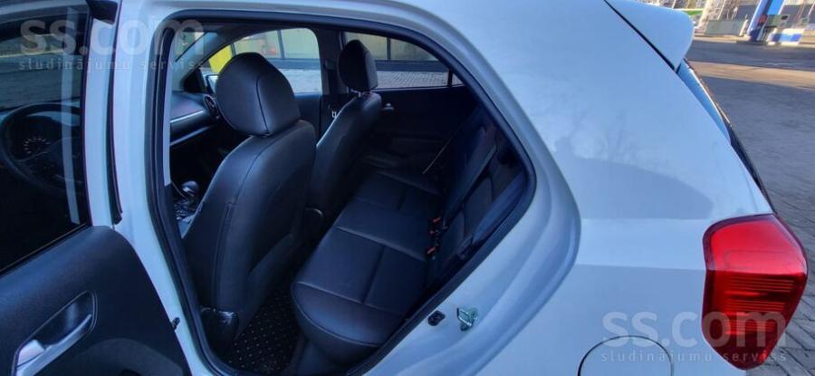 Balts Kia Picanto 2022 Rīga, ar dzinēja tilpumu 1.20 L un nobraukumu 12 tūkst. km par 14000 €, foto 12 vietnē AUTOMOTO.COM.LV