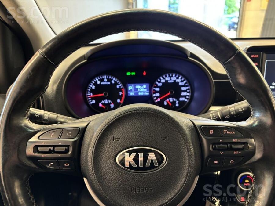 Yellow Kia Picanto 2019 in Riga, with an engine capacity of 1.20 L and mileage of 84 thousand km for 10900 €, photo 17 on AUTOMOTO.COM.LV