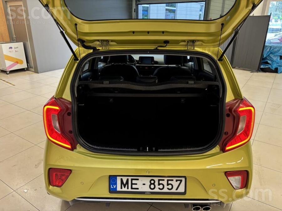 Yellow Kia Picanto 2019 in Riga, with an engine capacity of 1.20 L and mileage of 84 thousand km for 10900 €, photo 31 on AUTOMOTO.COM.LV
