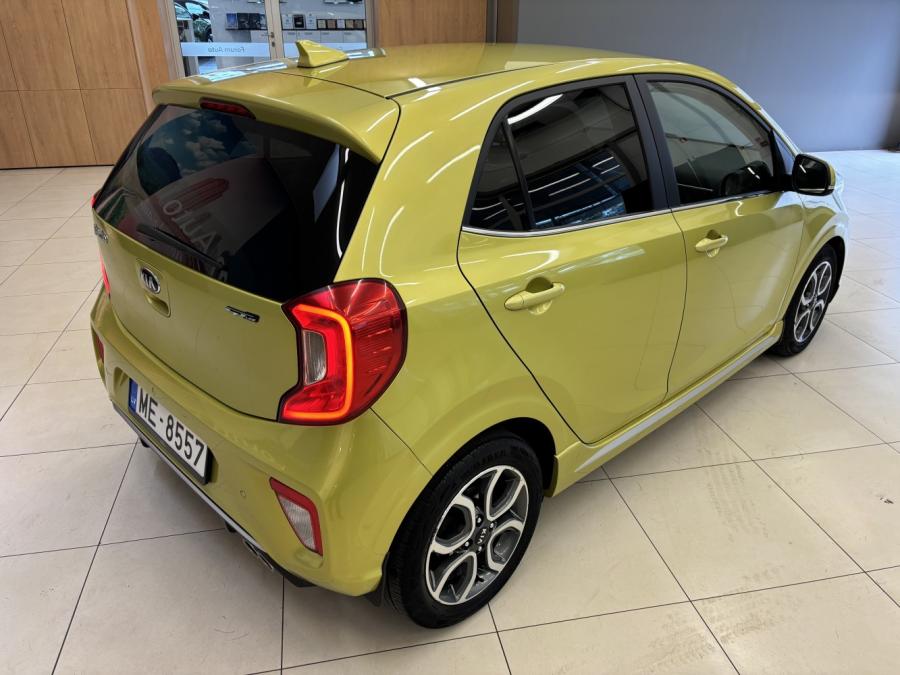 Yellow Kia Picanto 2019 in Riga, with an engine capacity of 1.20 L and mileage of 84 thousand km for 10900 €, photo 5 on AUTOMOTO.COM.LV