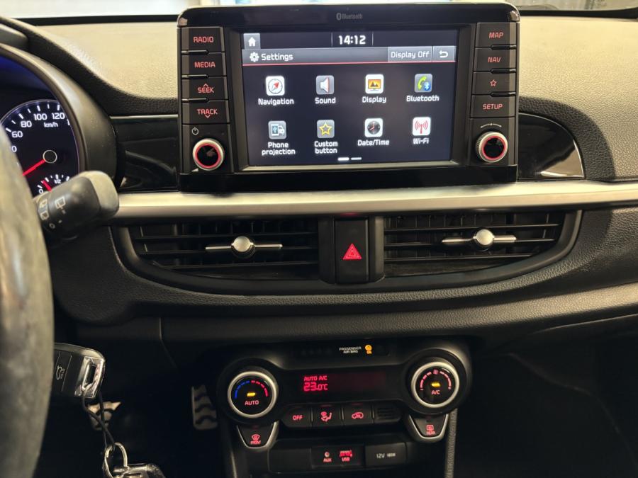 Yellow Kia Picanto 2019 in Riga, with an engine capacity of 1.20 L and mileage of 84 thousand km for 10900 €, photo 21 on AUTOMOTO.COM.LV