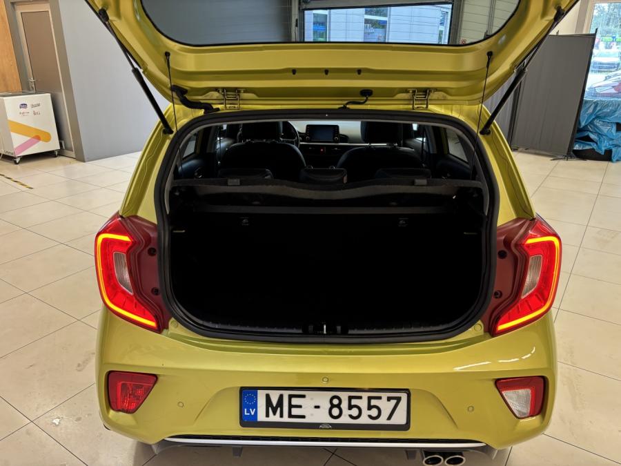 Yellow Kia Picanto 2019 in Riga, with an engine capacity of 1.20 L and mileage of 84 thousand km for 10900 €, photo 31 on AUTOMOTO.COM.LV