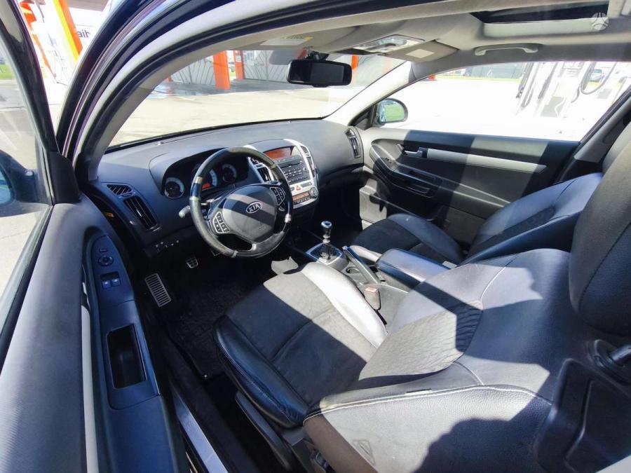 Melns Kia ProCeed 2009 Marijampole, ar dzinēja tilpumu 1.99 L un nobraukumu 260 tūkst. km par 1950 €, foto 10 vietnē AUTOMOTO.COM.LV