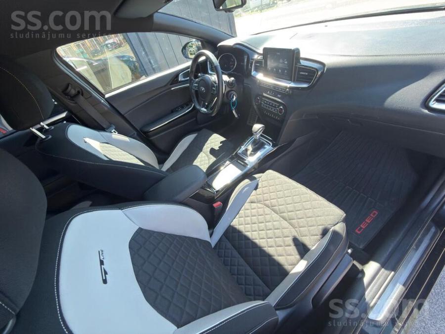 Melns Kia ProCeed 2019 Jelgava, ar dzinēja tilpumu 1.40 L un nobraukumu 57 tūkst. km par 15900 €, foto 13 vietnē AUTOMOTO.COM.LV