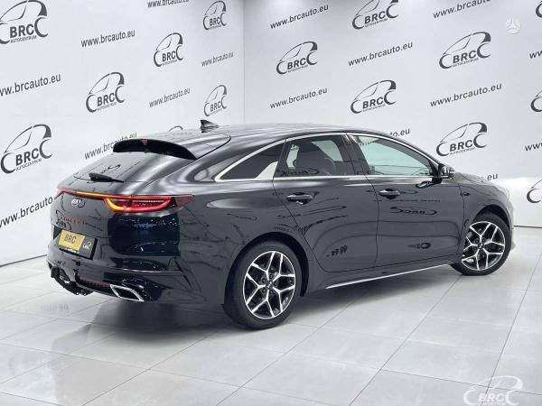 Black Kia ProCeed 2019 in Vilnius, with an engine capacity of 1.35 L and mileage of 100 thousand km for 13300 €, photo 3 on AUTOMOTO.COM.LV