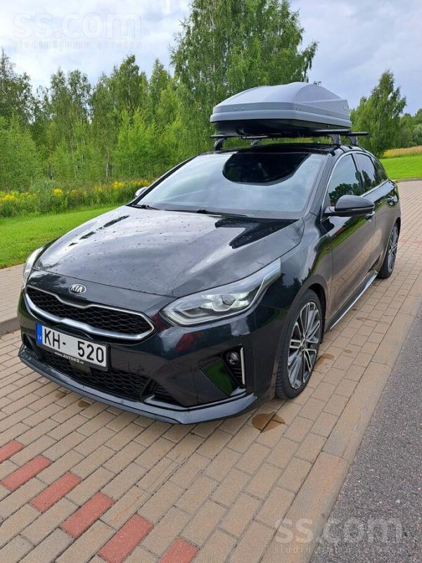 Black Kia ProCeed 2020 in Limbazi, with an engine capacity of 1.60 L and mileage of 216 thousand km for 14300 €, photo 1 on AUTOMOTO.COM.LV