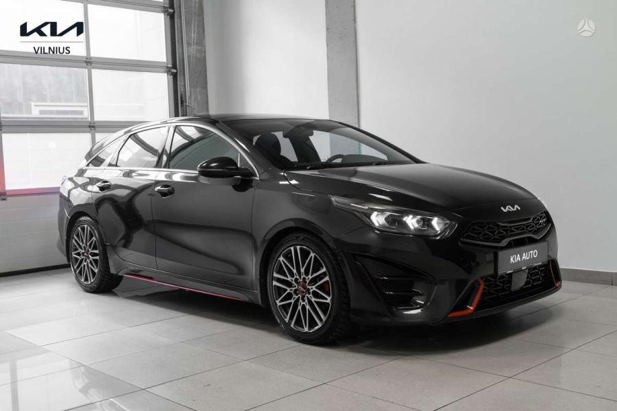 Black Kia ProCeed 2021 in Vilnius, with an engine capacity of 1.60 L and mileage of 116 thousand km for 18900 €, photo 32 on AUTOMOTO.COM.LV