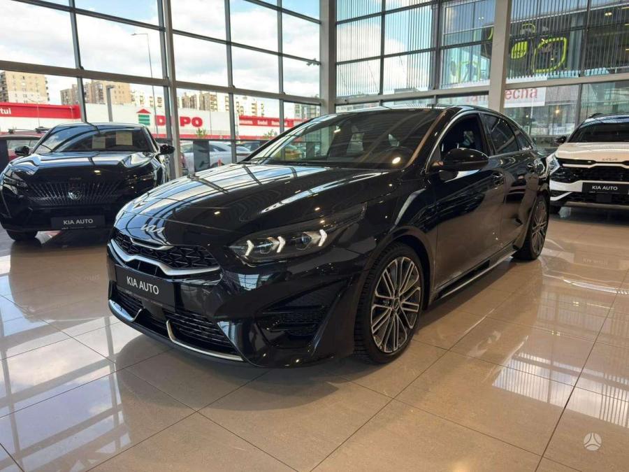 Melns Kia ProCeed 2024 Viļņa, ar dzinēja tilpumu 1.60 L un nobraukumu 18 tūkst. km par 25490 €, foto 1 vietnē AUTOMOTO.COM.LV