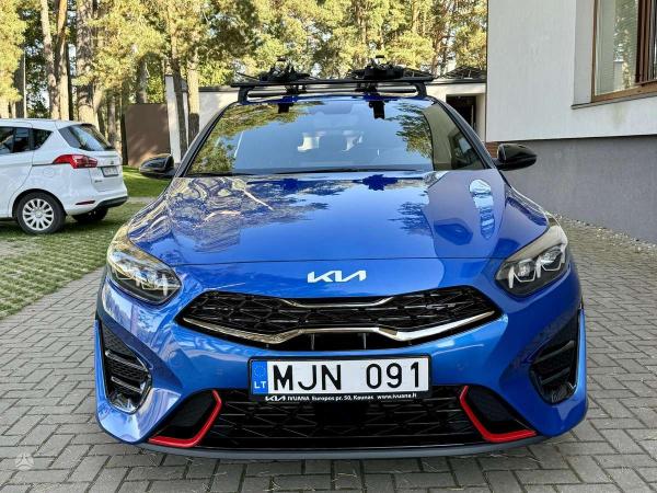 Blue Kia ProCeed 2022 in Kaunas, with an engine capacity of 1.59 L and mileage of 82 thousand km for 21500 €, photo 2 on AUTOMOTO.COM.LV