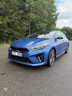 Blue Kia ProCeed 2019 in Pakruojis, with an engine capacity of 1.35 L and mileage of 147 thousand km for 16900 €, photo 4 on AUTOMOTO.COM.LV