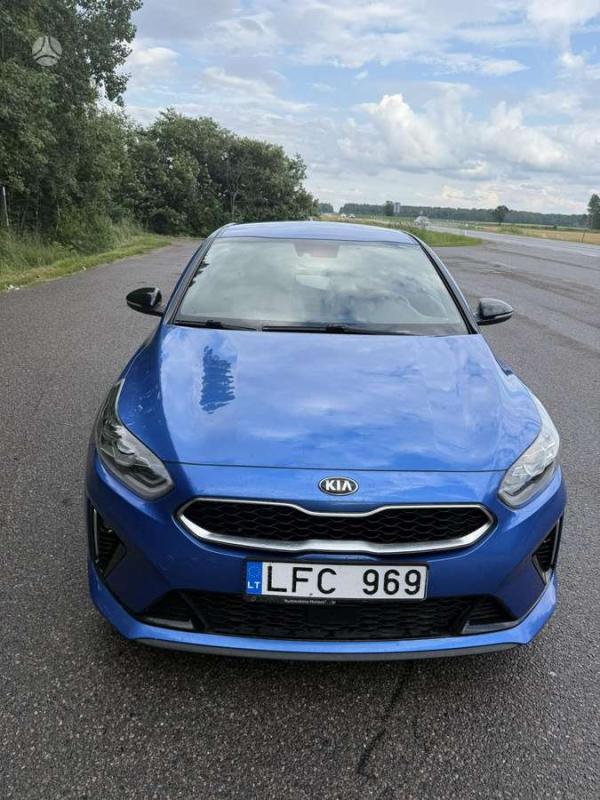 Blue Kia ProCeed 2019 in Pakruojis, with an engine capacity of 1.35 L and mileage of 147 thousand km for 16900 €, photo 6 on AUTOMOTO.COM.LV