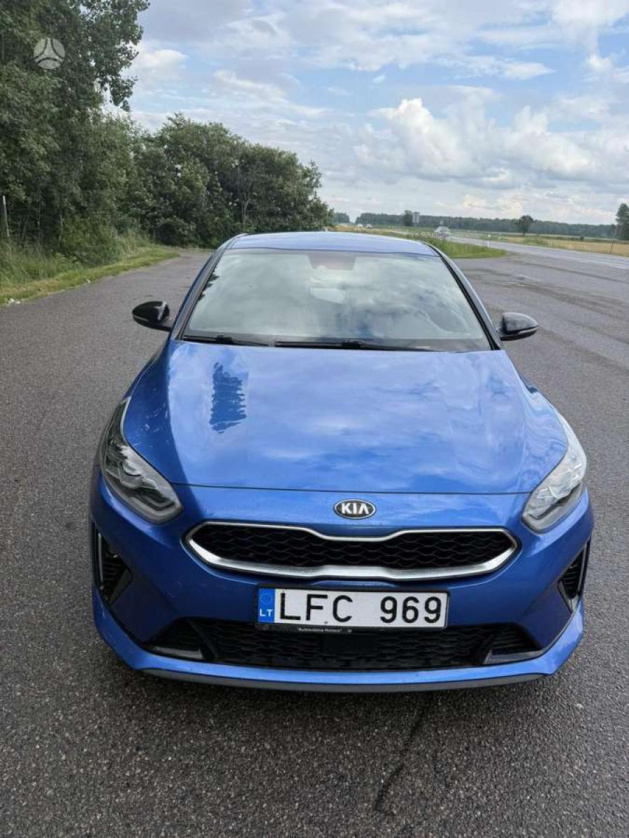 Blue Kia ProCeed 2019 in Pakruojis, with an engine capacity of 1.35 L and mileage of 147 thousand km for 16900 €, photo 7 on AUTOMOTO.COM.LV