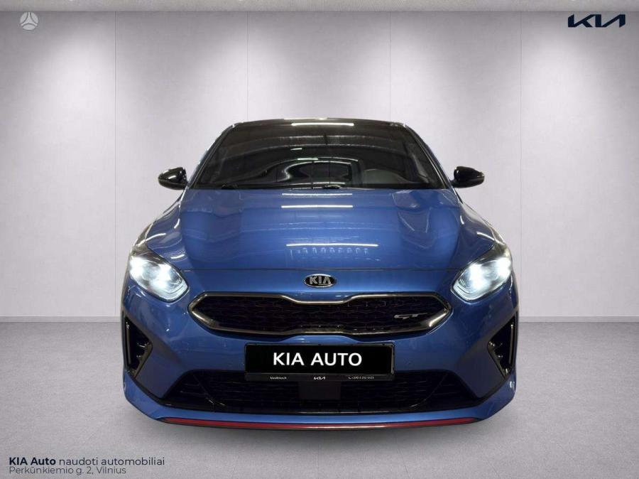 Blue Kia ProCeed 2021 in Vilnius, with an engine capacity of 1.60 L and mileage of 84 thousand km for 19500 €, photo 4 on AUTOMOTO.COM.LV