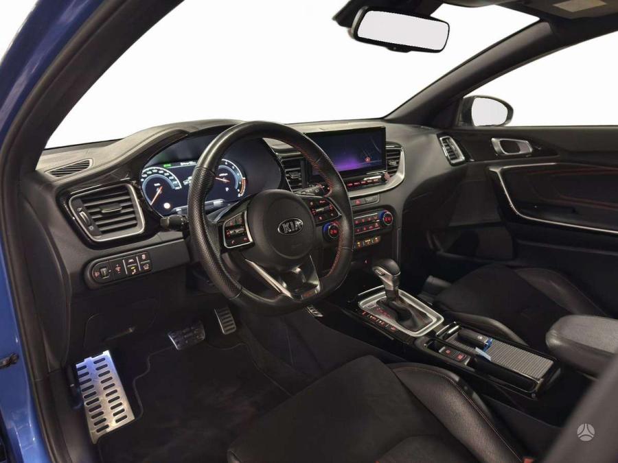 Blue Kia ProCeed 2021 in Vilnius, with an engine capacity of 1.60 L and mileage of 84 thousand km for 19500 €, photo 8 on AUTOMOTO.COM.LV
