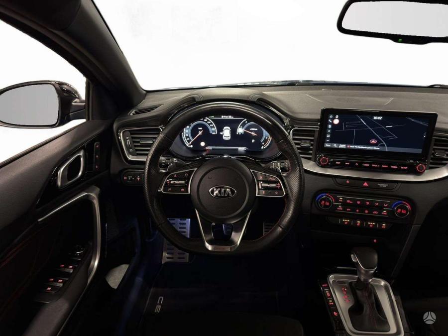 Blue Kia ProCeed 2021 in Vilnius, with an engine capacity of 1.60 L and mileage of 84 thousand km for 19500 €, photo 18 on AUTOMOTO.COM.LV