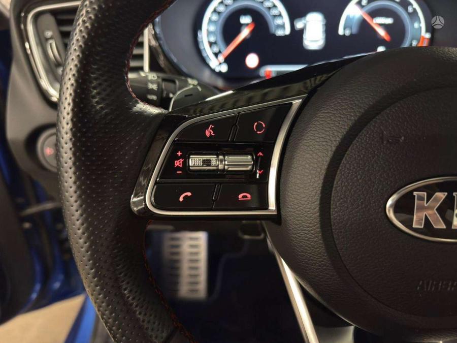 Blue Kia ProCeed 2021 in Vilnius, with an engine capacity of 1.60 L and mileage of 84 thousand km for 19500 €, photo 19 on AUTOMOTO.COM.LV