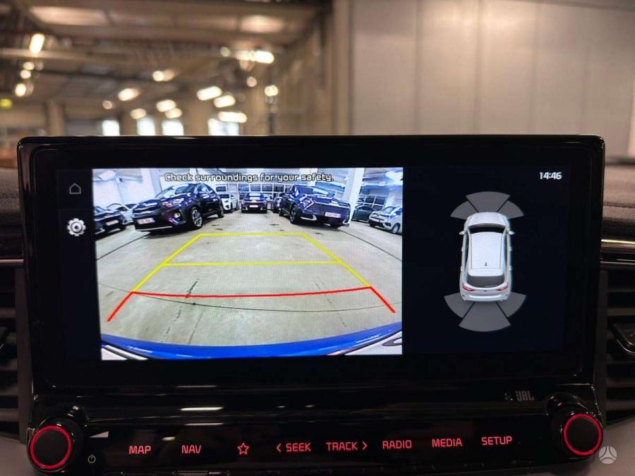 Blue Kia ProCeed 2021 in Vilnius, with an engine capacity of 1.60 L and mileage of 84 thousand km for 19500 €, photo 22 on AUTOMOTO.COM.LV