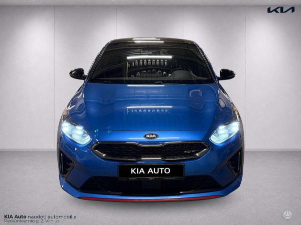 Blue Kia ProCeed 2021 in Vilnius, with an engine capacity of 1.60 L and mileage of 63 thousand km for 19900 €, photo 3 on AUTOMOTO.COM.LV