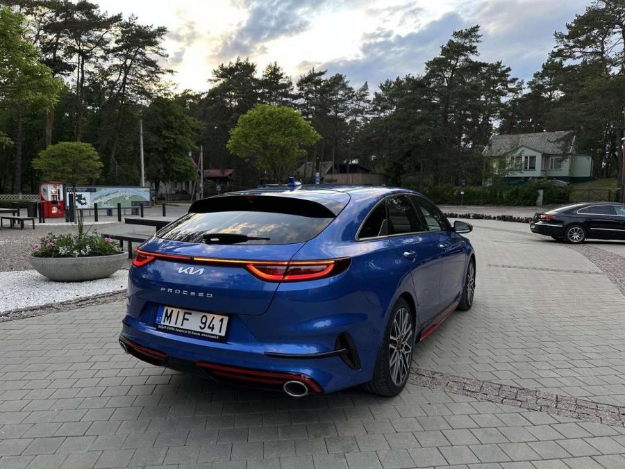 Синий Киа Про Сид 2022 в Каунас, объемом двигателя 1.59 л и пробегом 65 тыс. км за 20500 €, фото 5 на AUTOMOTO.COM.LV